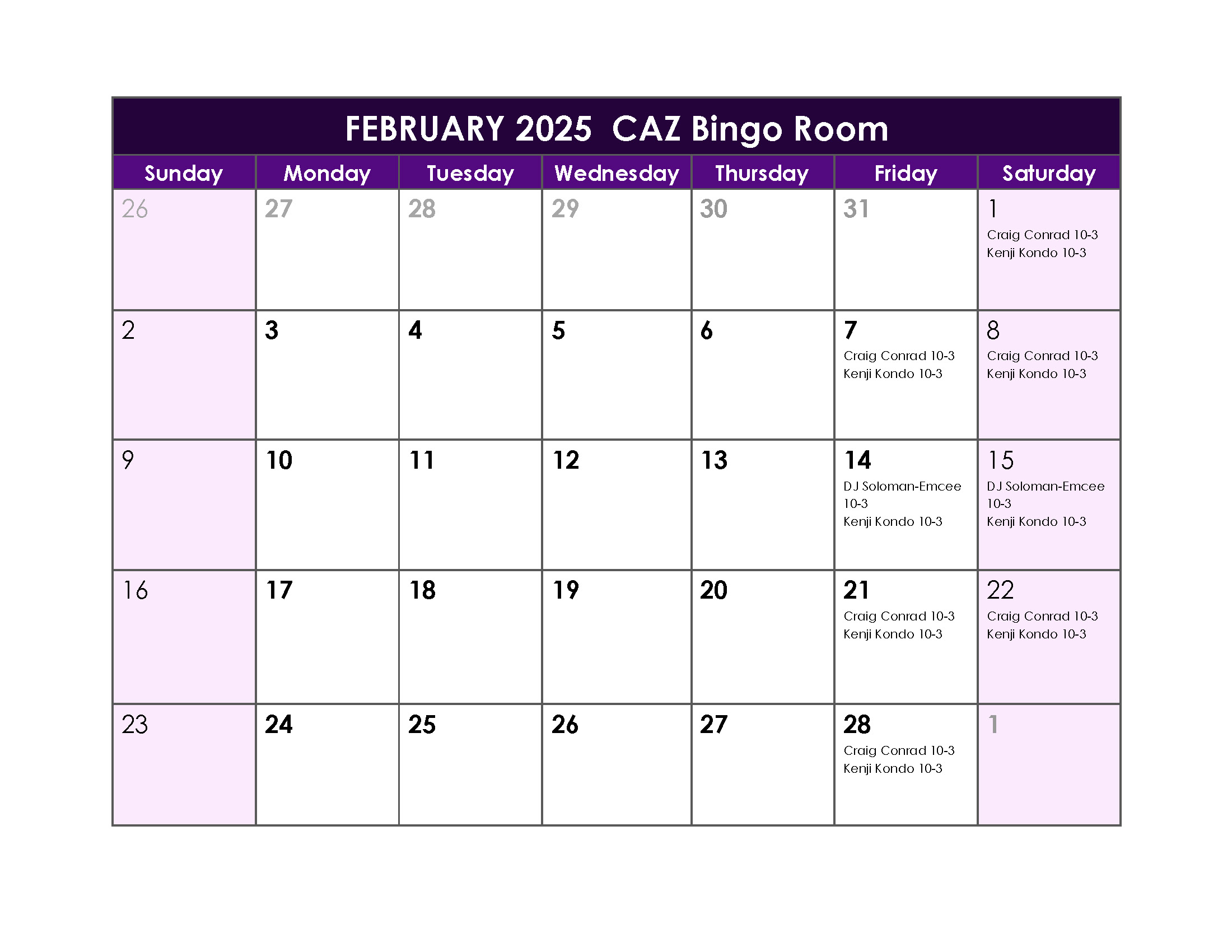 Best Bingo Hall in Arizona